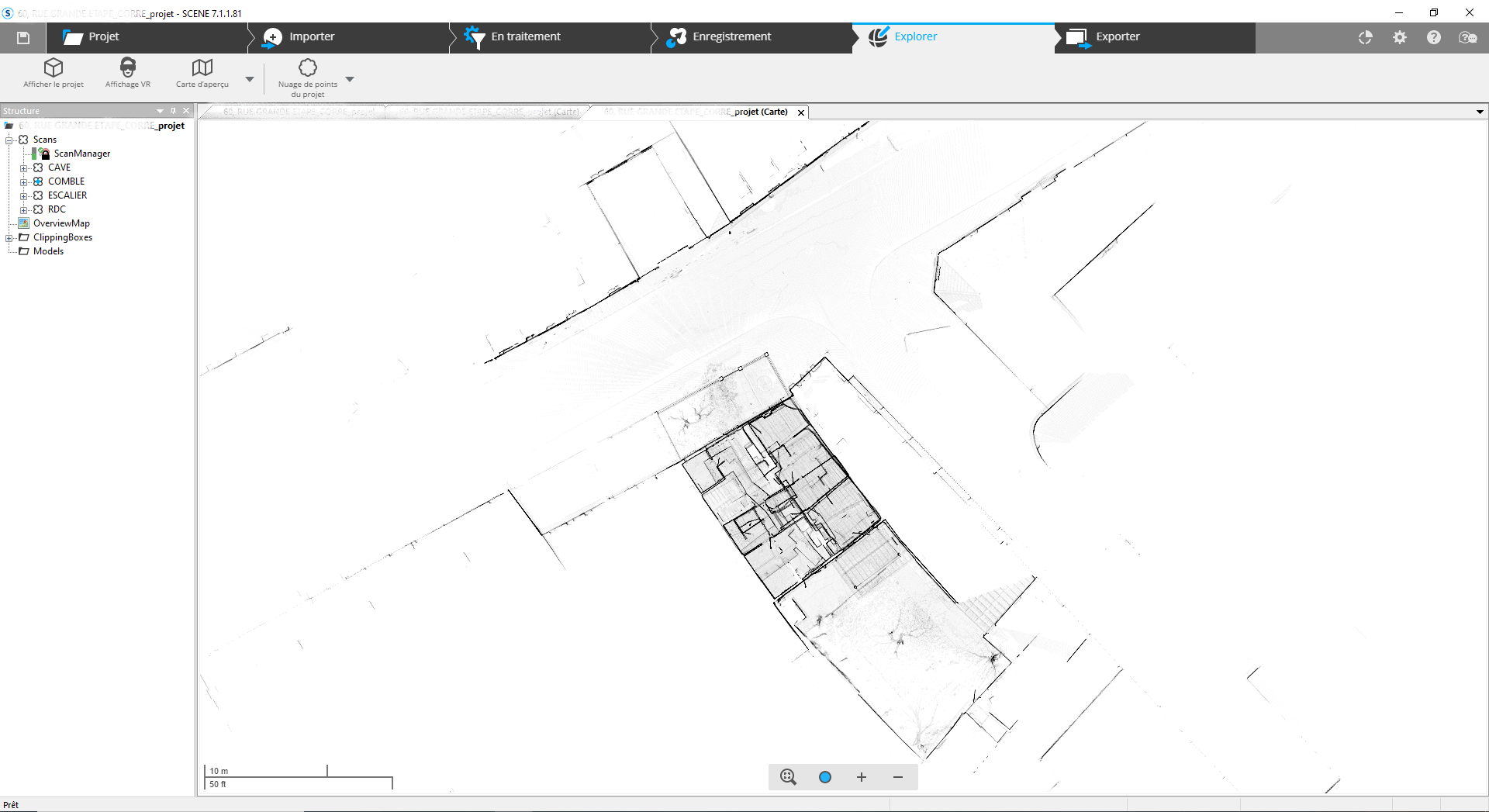 Formation FARO Scene – Relevés bâtiment 3d